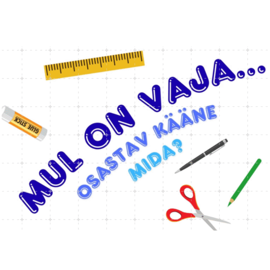 Rääkivad seinad - Mul on vaja... osastav - TIFE